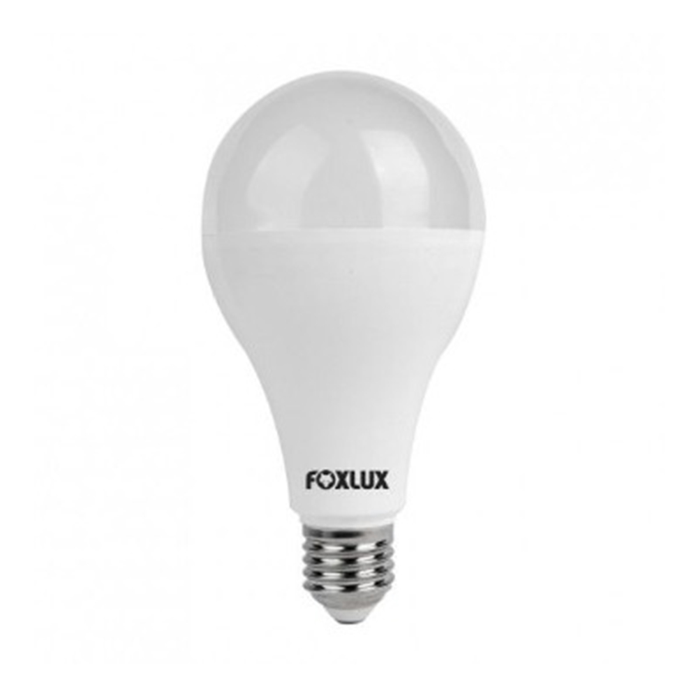 Lâmpada LED Bulbo 9W Branco Quente 3000K Bivolt - Foxlux Lâmpada LED Bulbo 9W Branco Quente 3000K Bivolt - Foxlux